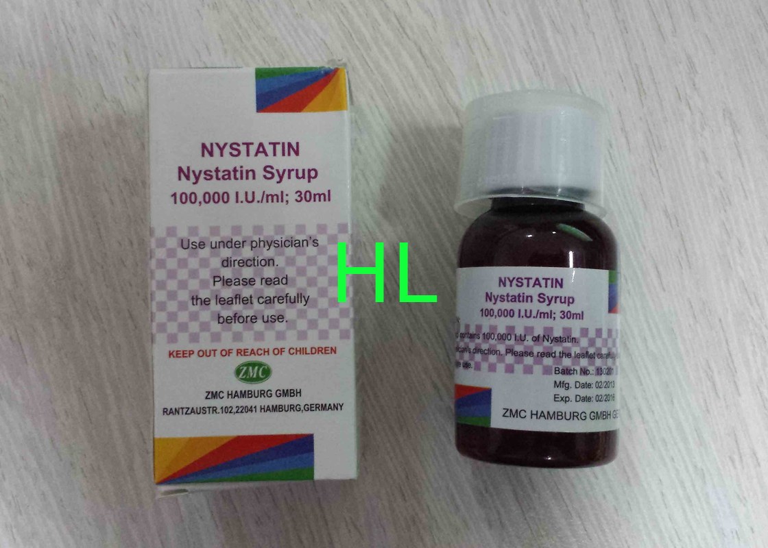 Sirop de Nystain 100000I.U./ml ; drogues orales de suspension des ...