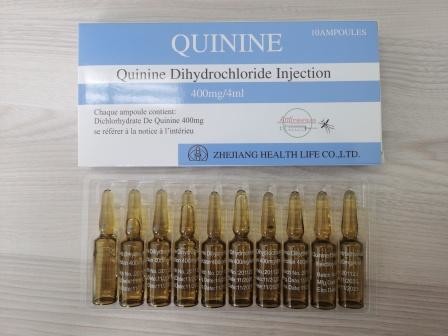 Injection 300 mg/ml anti médecine de dichlorhydrate de quinine de malaria
